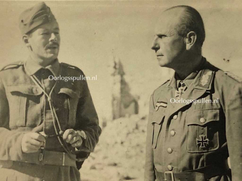 Originele WWII Britse foto afrika korps Duitse generaal ...