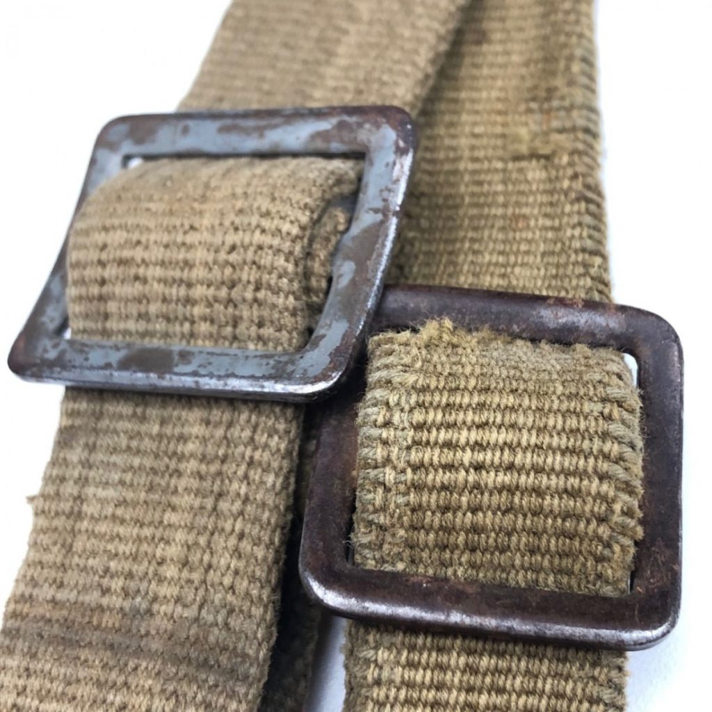 Original WWII German webbing Y-Straps - Oorlogsspullen.nl - Militaria shop
