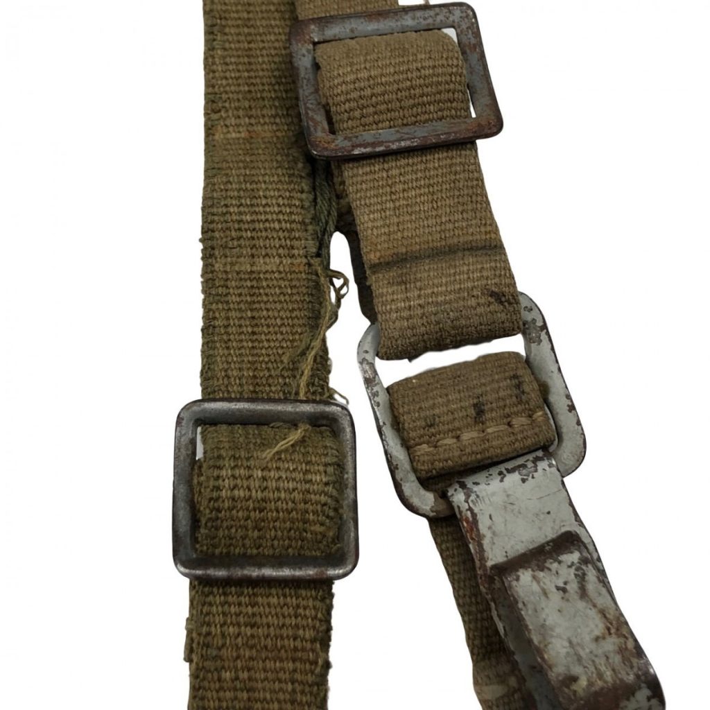 Original WWII German webbing Y-Straps - Oorlogsspullen.nl - Militaria shop
