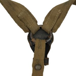Original WWII German webbing Y-Straps - Oorlogsspullen.nl - Militaria shop