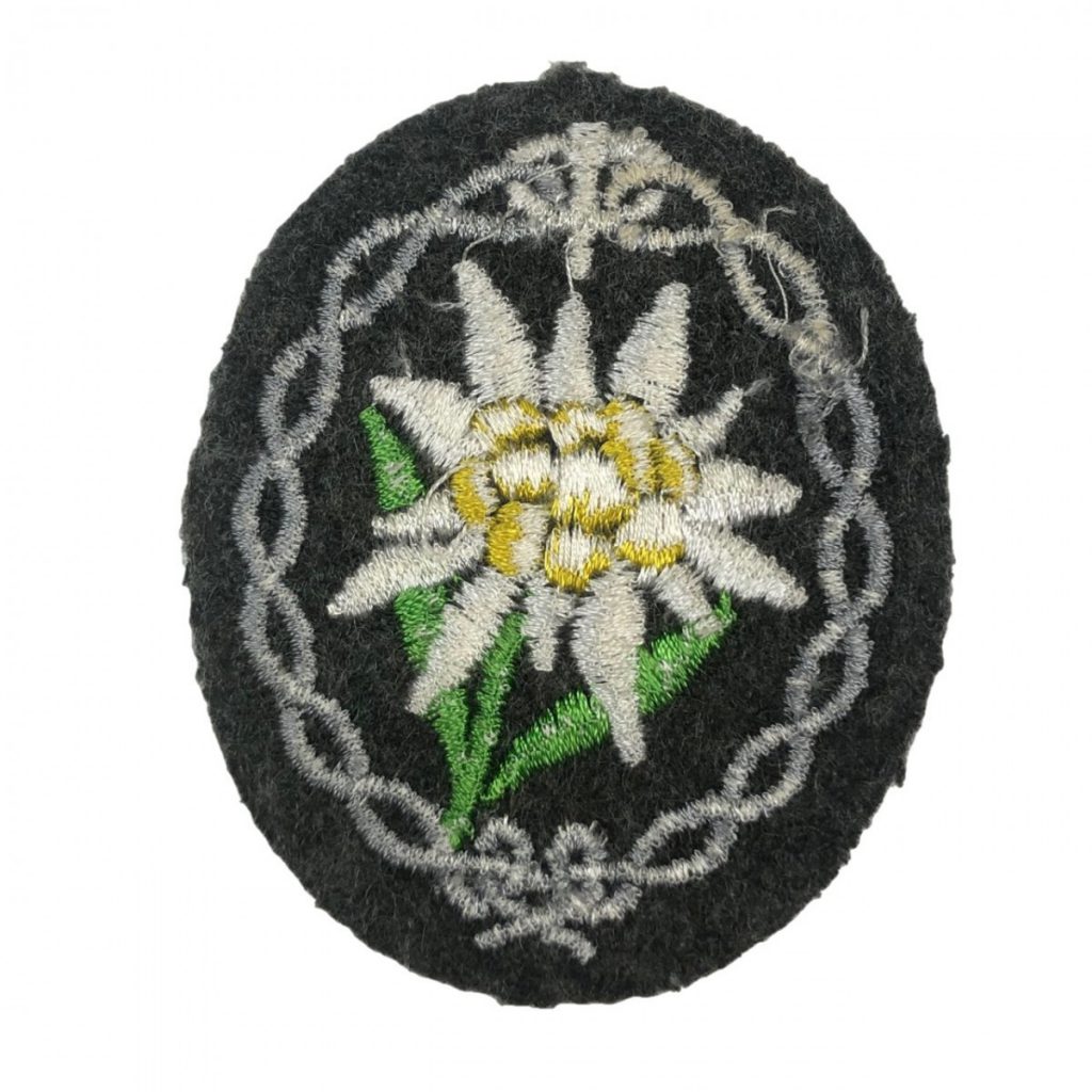 Original WWII German Gebirgsjäger arm patch - Oorlogsspullen.nl ...