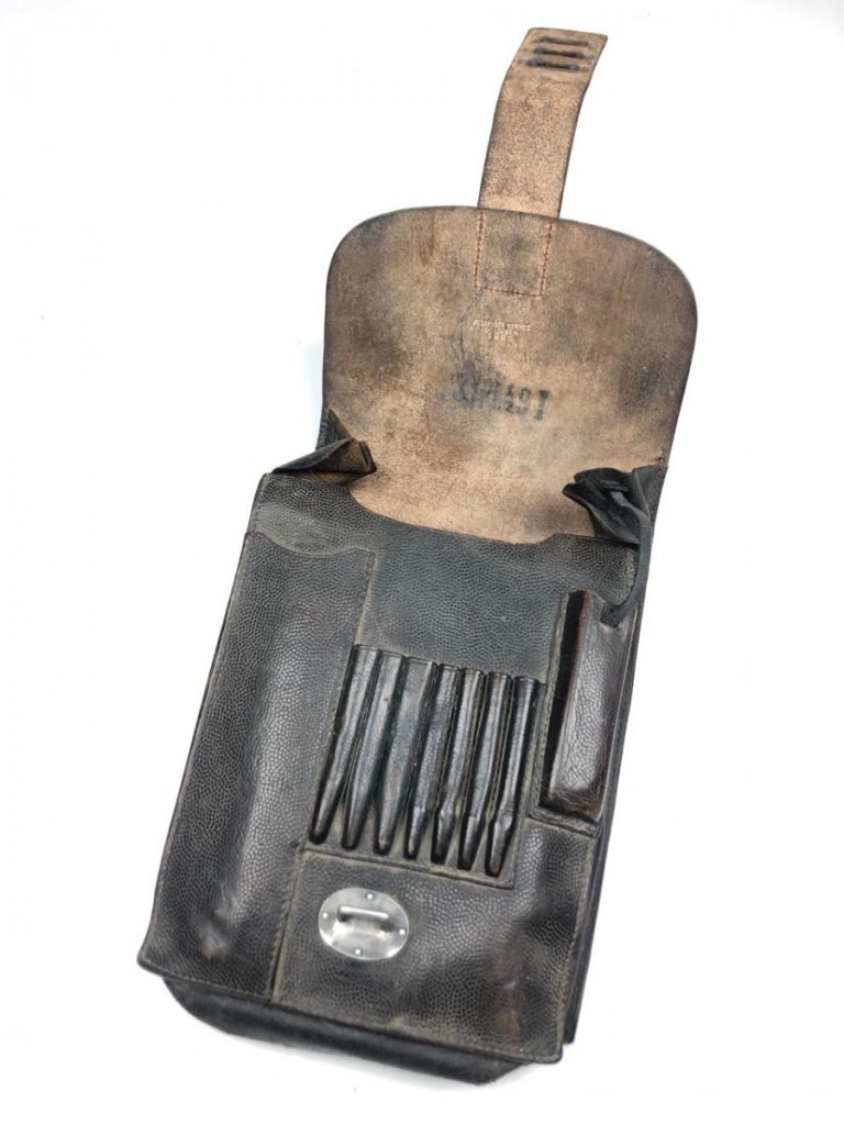 Original WWII German Map case with containment 3./PI.49 I ...