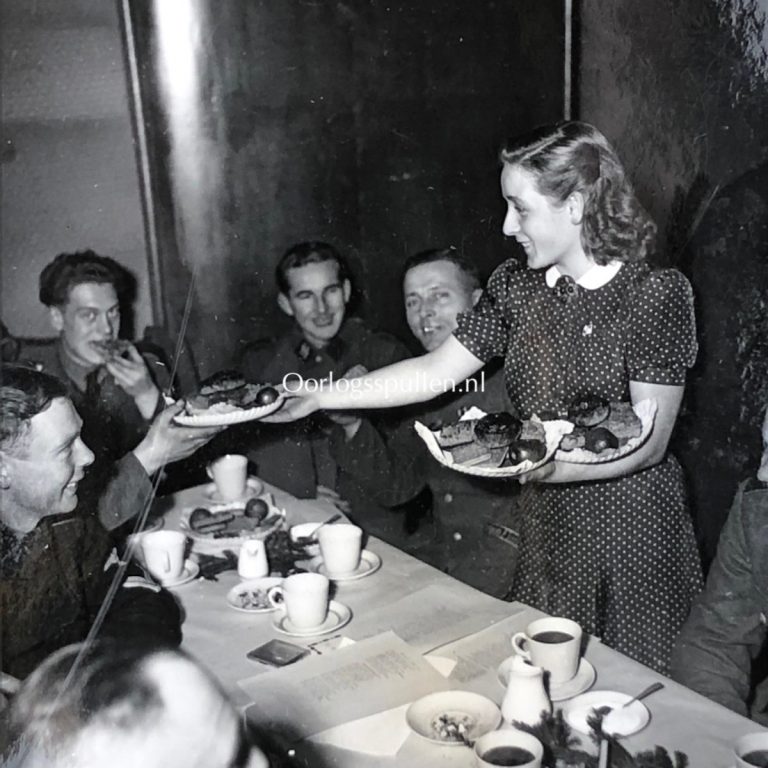 Original WWII Flemish Waffen-SS photo grouping – Christmas dinner ...