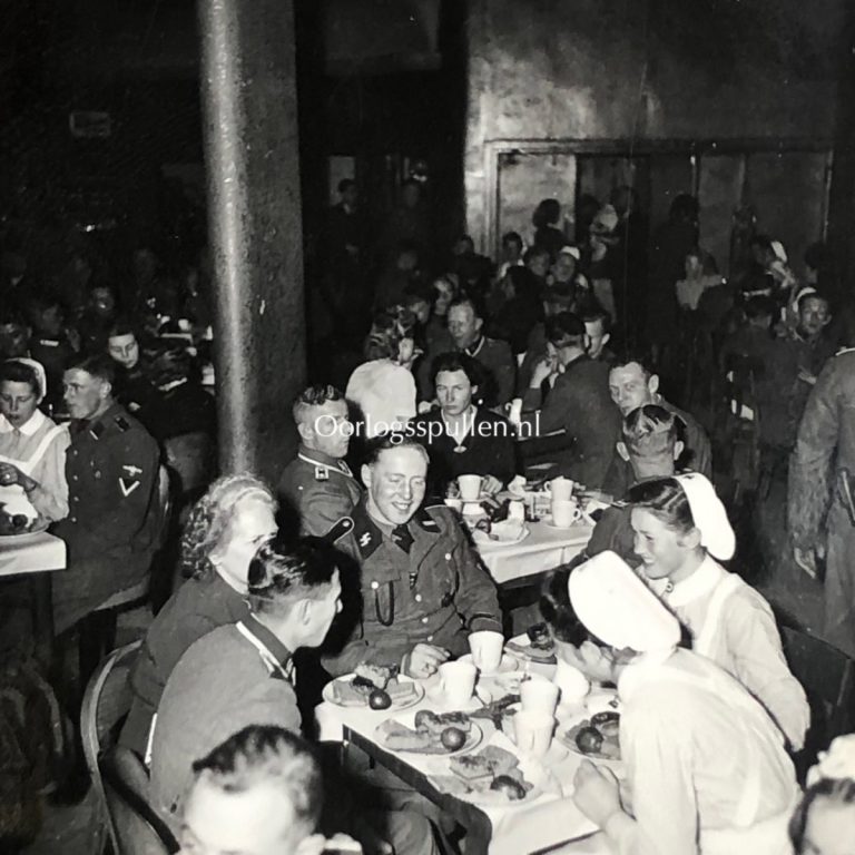 Original WWII Flemish Waffen-SS photo grouping – Christmas dinner ...