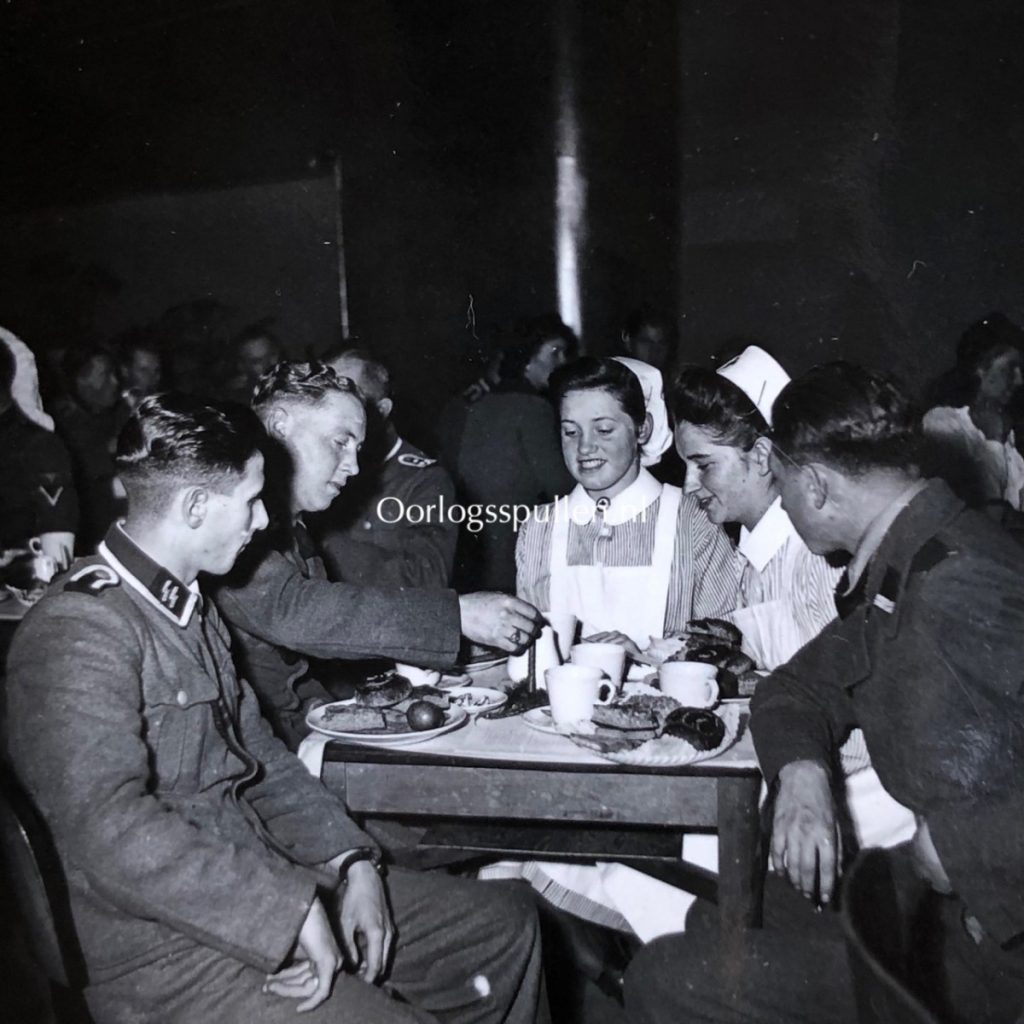 Original WWII Flemish Waffen-SS photo grouping – Christmas dinner ...
