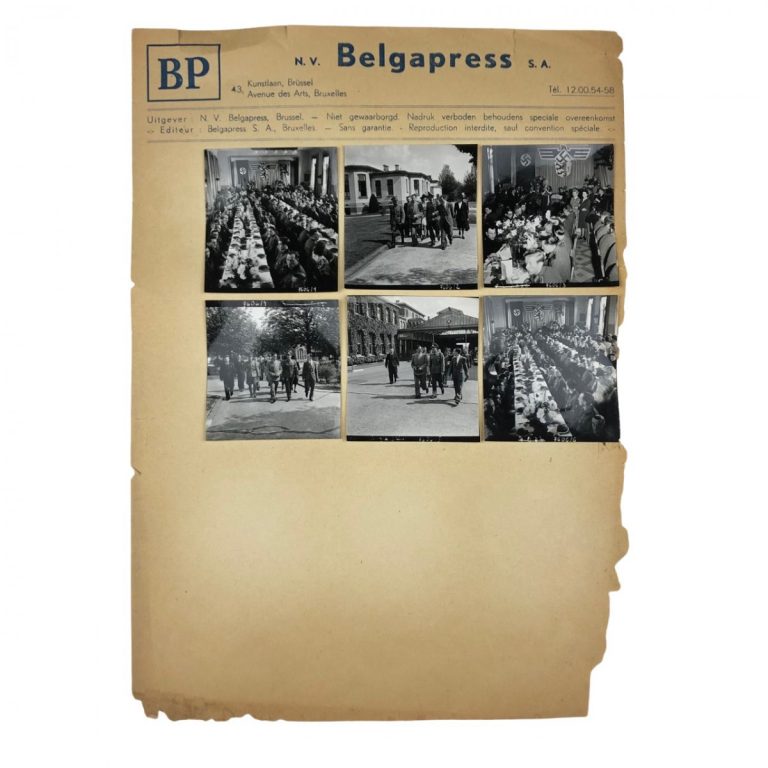 Original WWII Flemish collaboration photo set - Jef van de Wiele ...