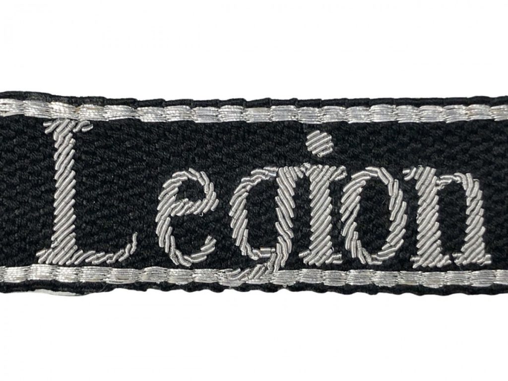 Original WWII Dutch SS-Freiwilligen Legion Niederlande officers cuff ...