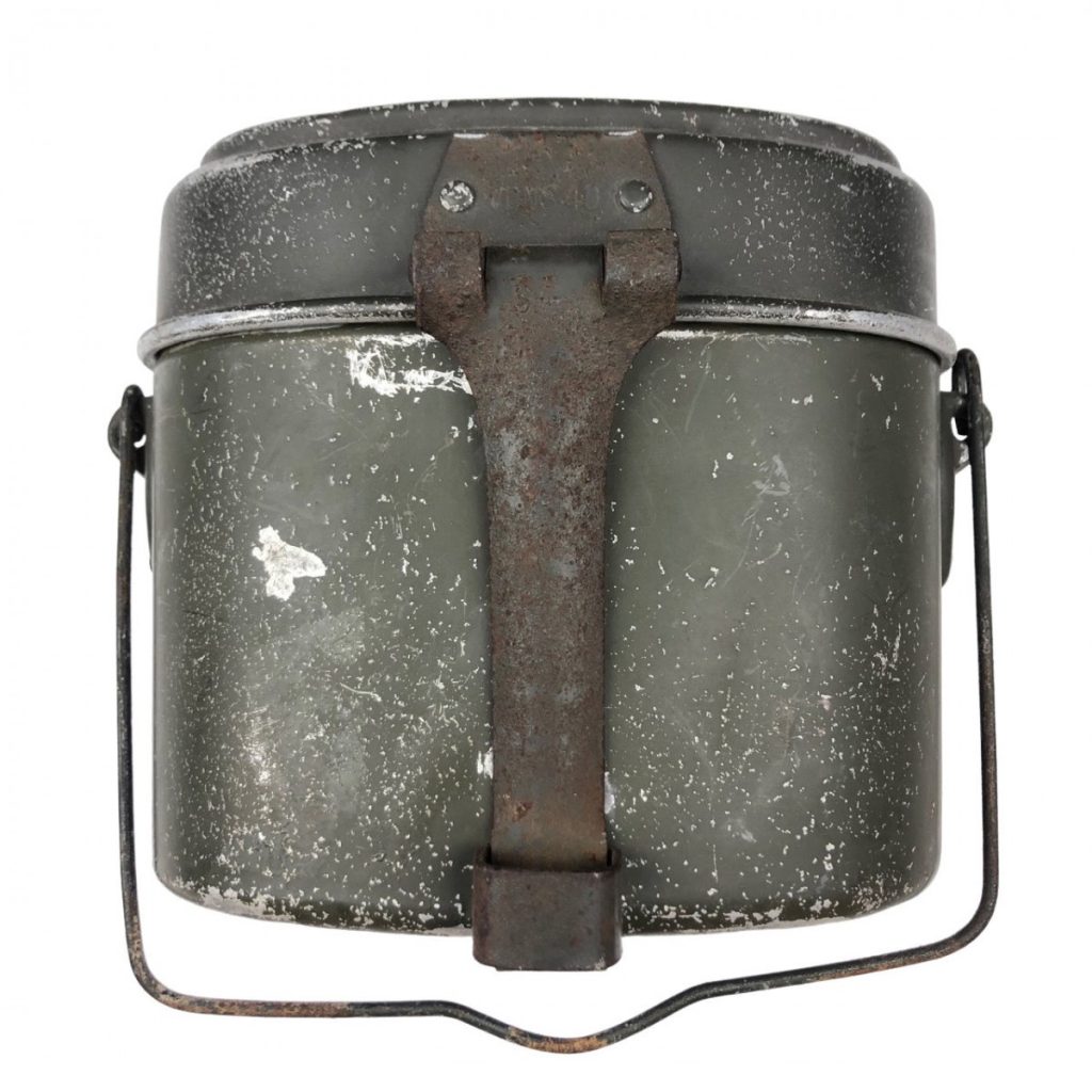 Original WWII German M31 Mess tin 1940 - Oorlogsspullen.nl - Militaria shop