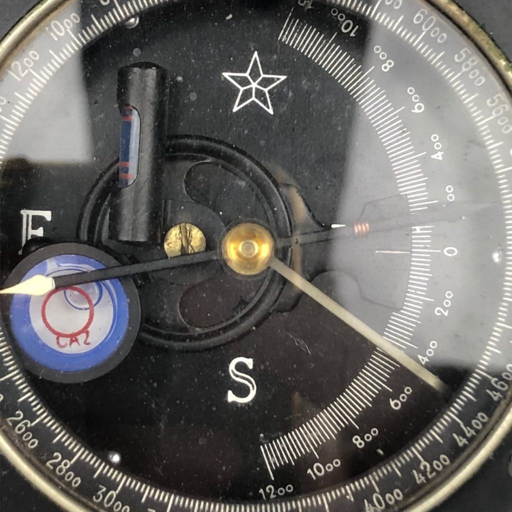 Original WWII US army M2 compass - Oorlogsspullen.nl - Militaria shop