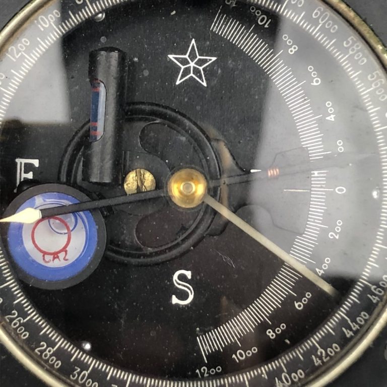 Original WWII US army M2 compass - Oorlogsspullen.nl - Militaria shop