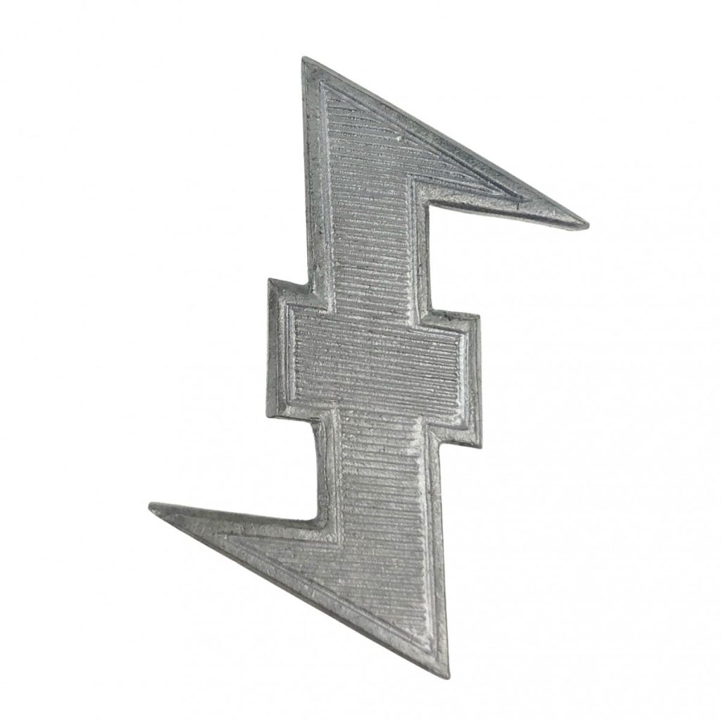 Original WWII Dutch ‘Nederlandsche SS’ Wolfsangel cap insignia ...