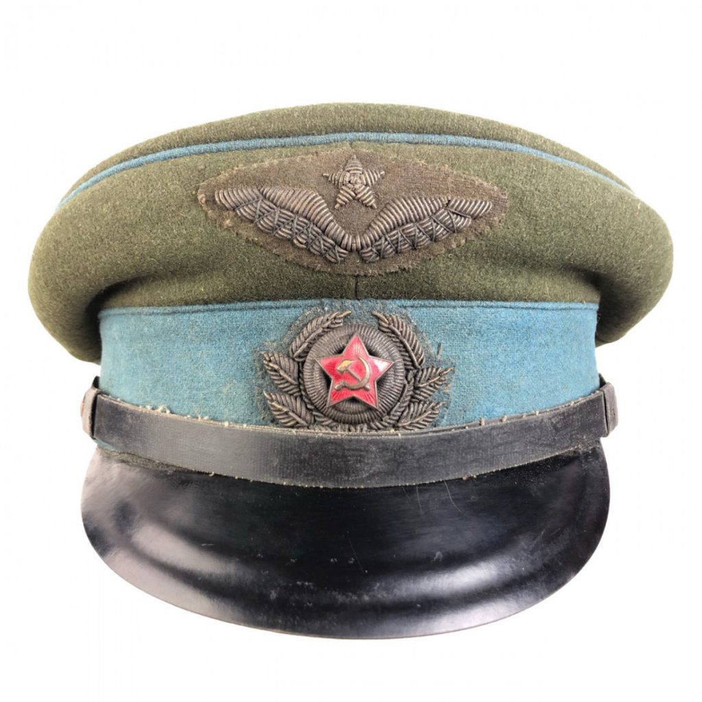 Original WWII Russian Airforce officers visor cap - Oorlogsspullen.nl ...