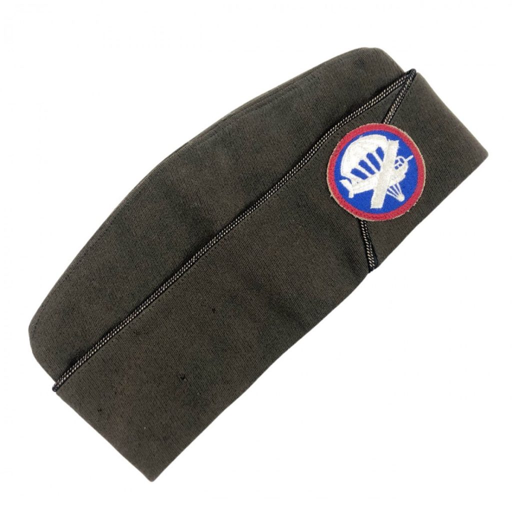 Original WWII US Airborne officers garrison cap - Oorlogsspullen.nl ...