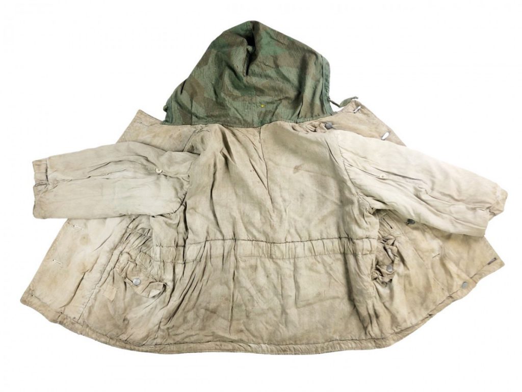 Original WWII German WH Splintertarn camouflage Wendejacke ...