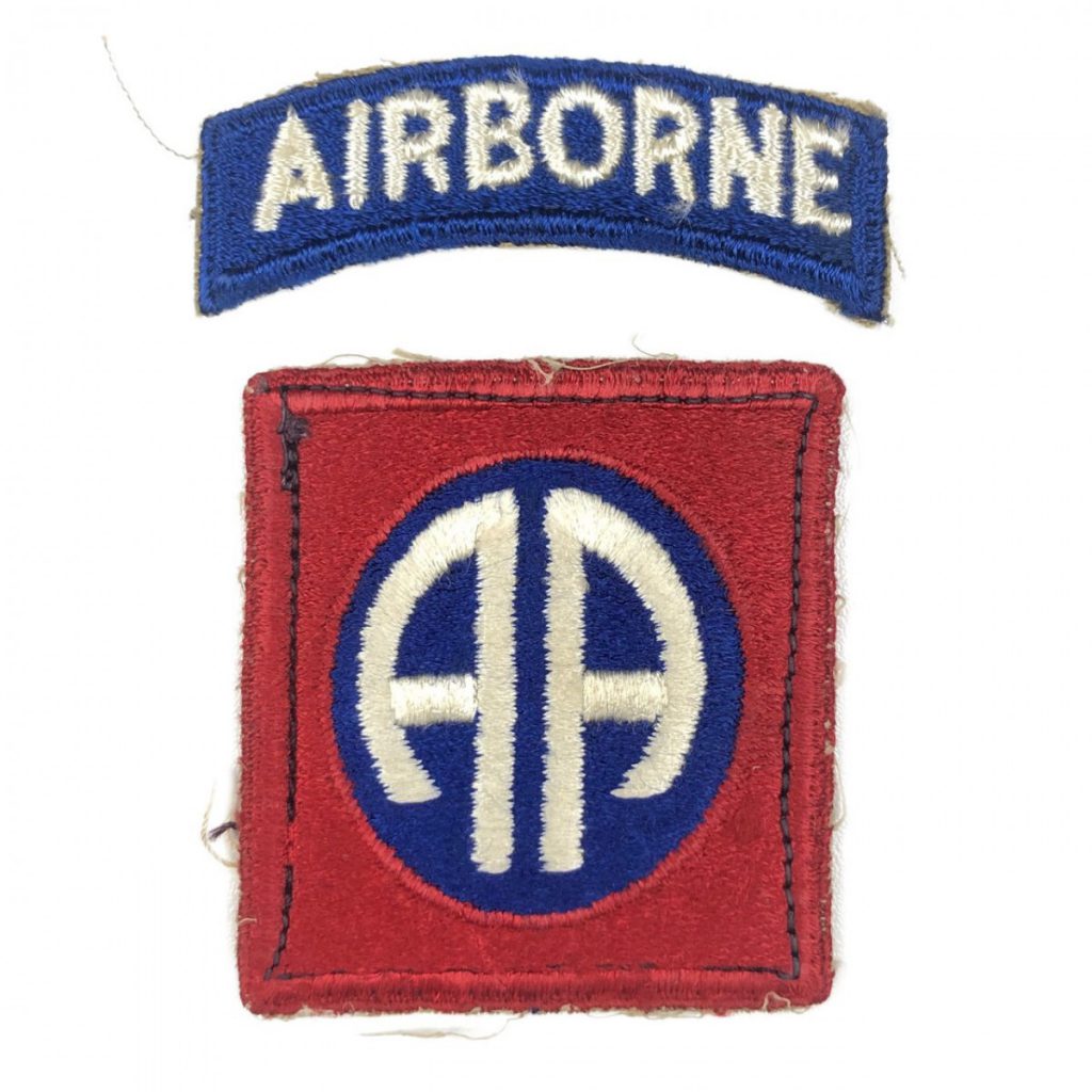 Original WWII US 82nd Airborne patch - Oorlogsspullen.nl - Militaria shop