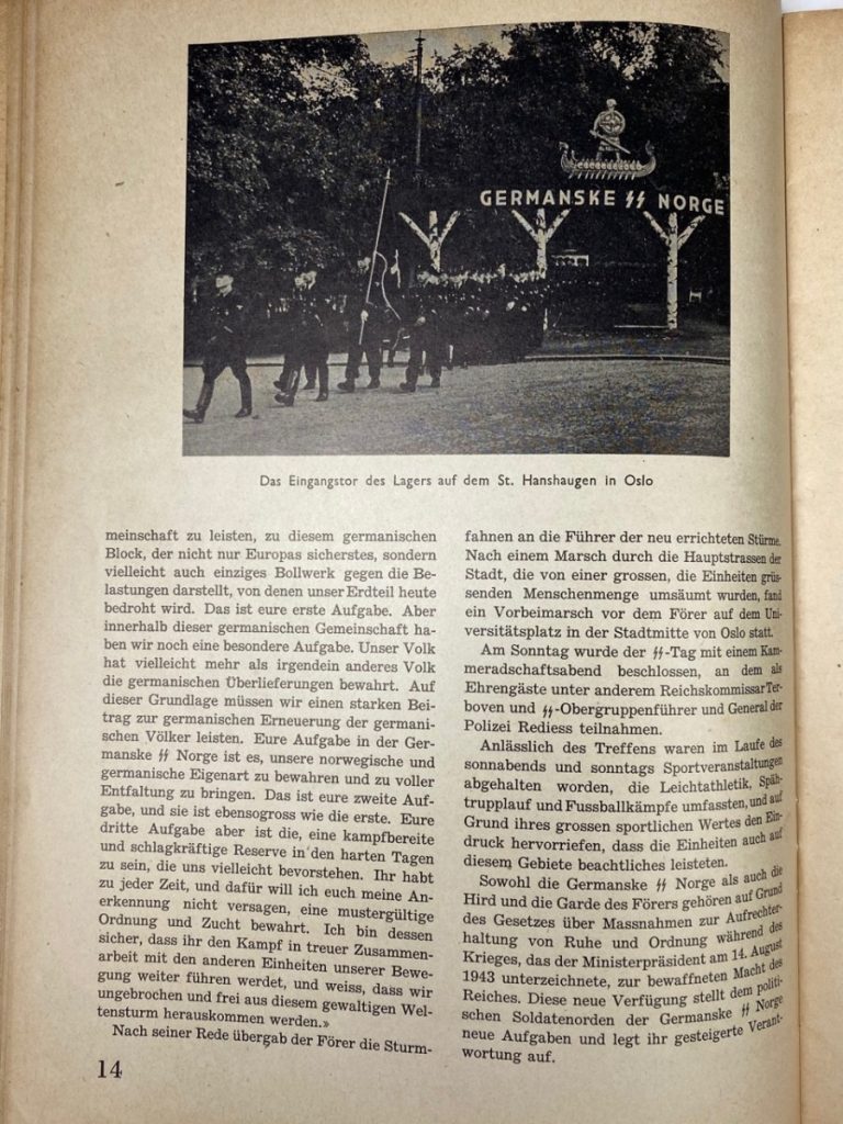 Original WWII Norwegian collaboration magazine - Nordlandir ...