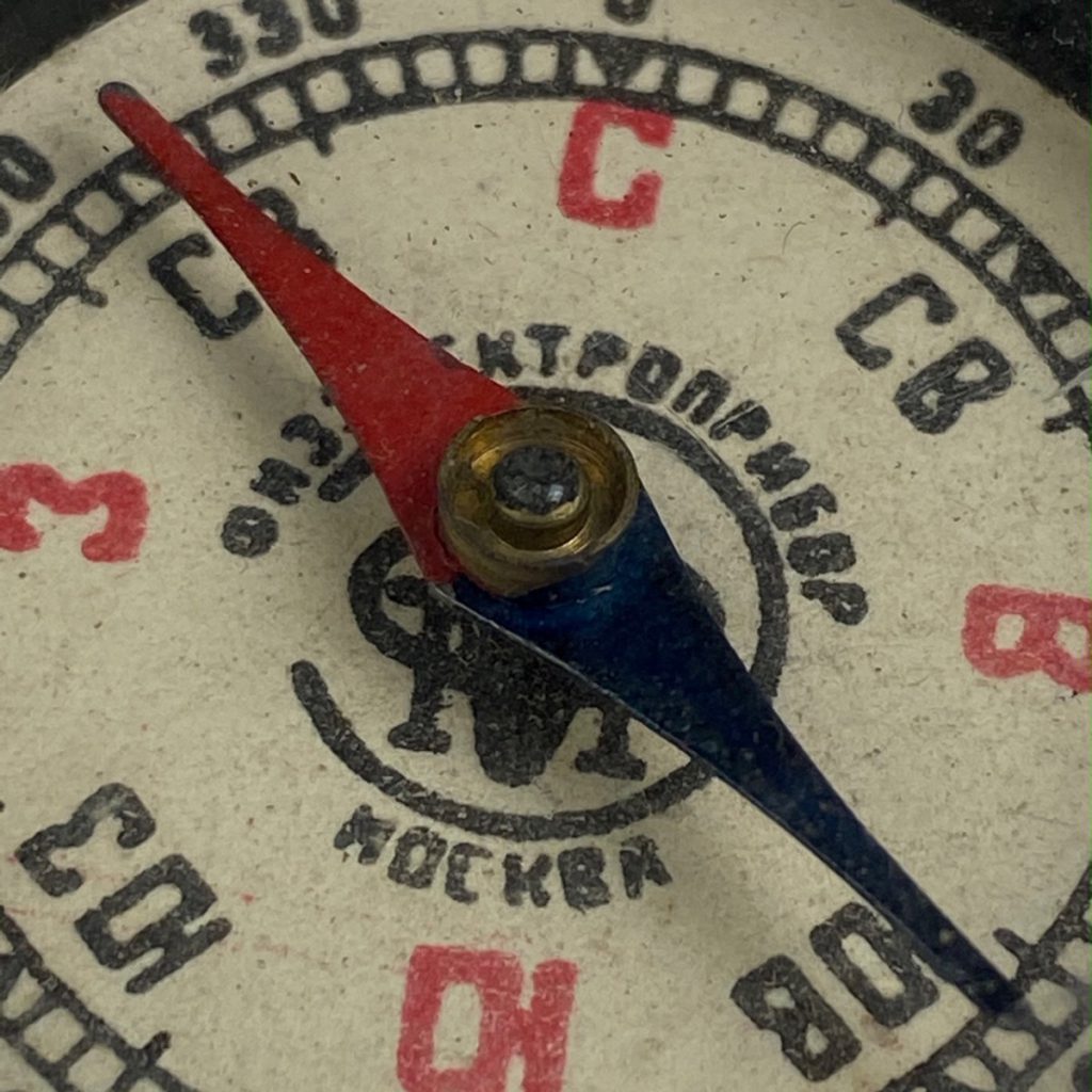 Original WWII Russian officers compass - Oorlogsspullen.nl - Militaria shop