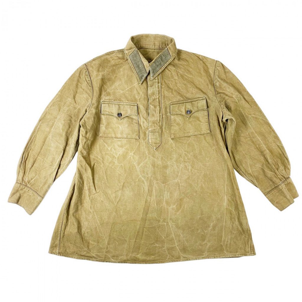 Original WWII Russian M40 Gymnasterka - Oorlogsspullen.nl - Militaria shop