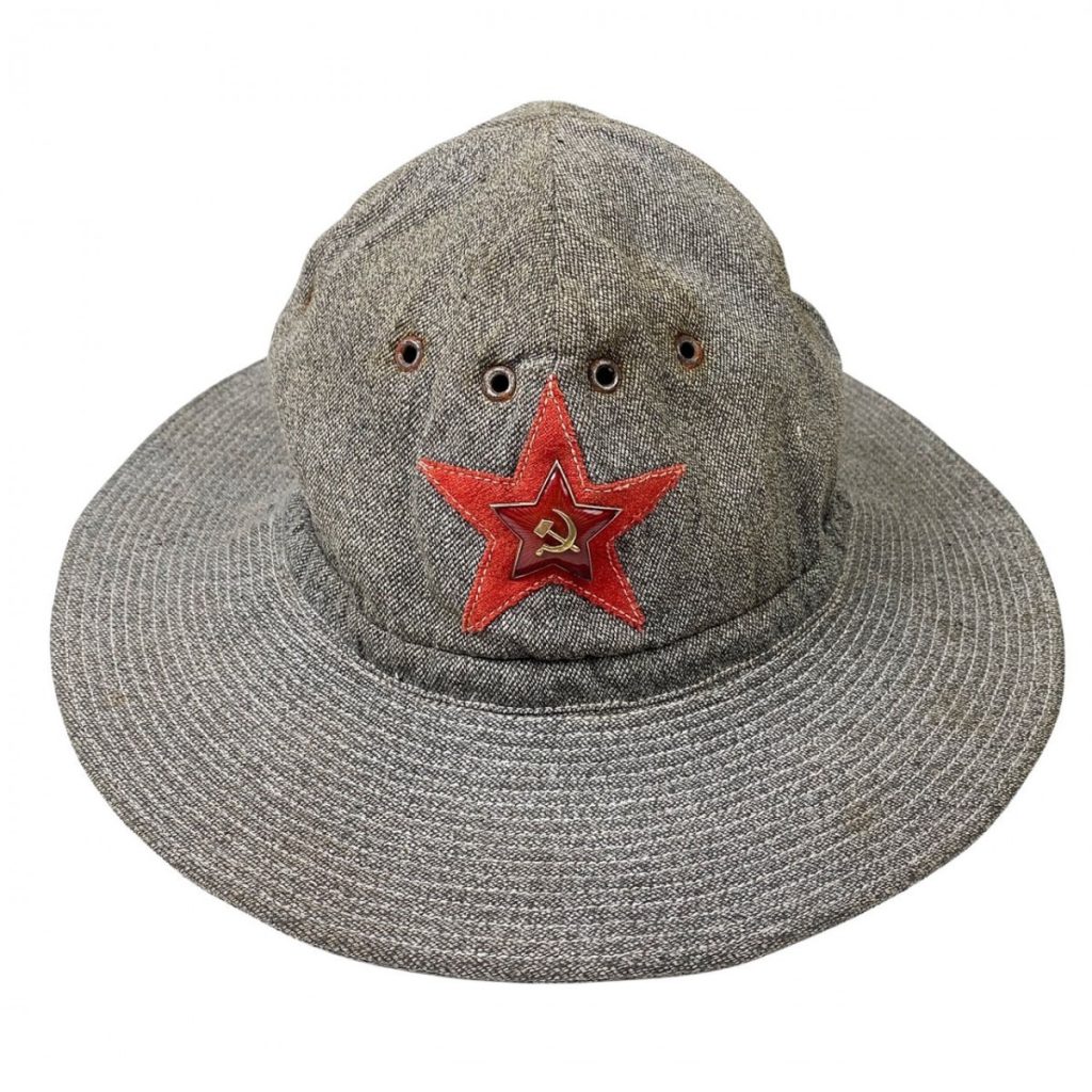 Original WWII Russian M38 tropical 'Panamanka' hat - Oorlogsspullen.nl ...