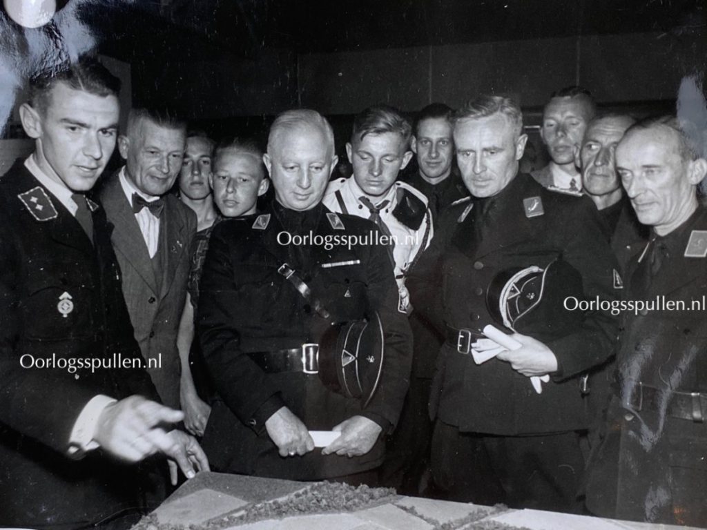 Original WWII Dutch NSB personal photo album of the head of the NSB ...