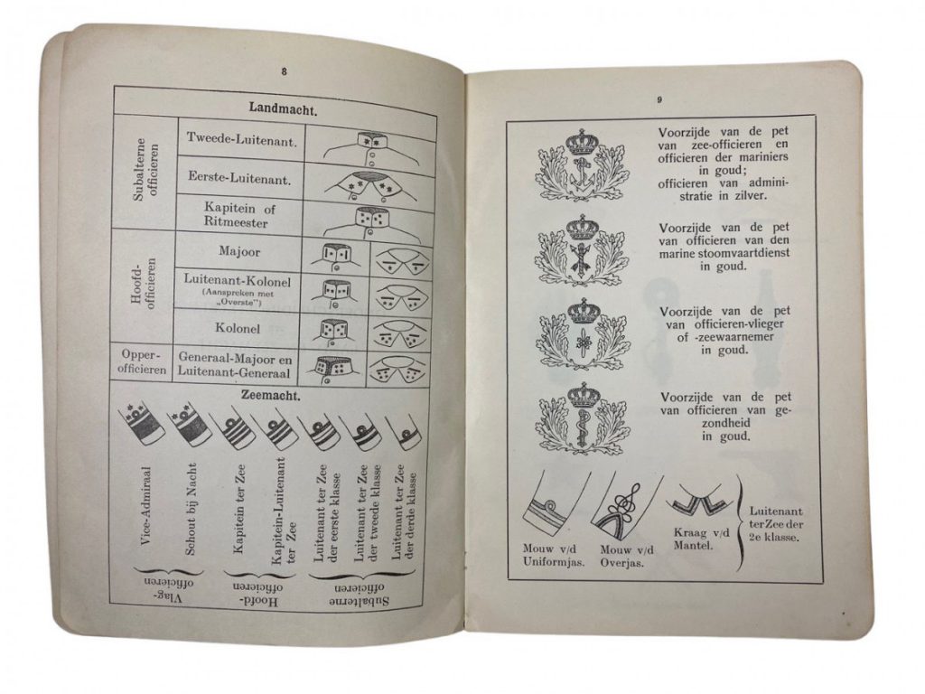 Original Pré 1940 Dutch army manual 'handboek soldaat' - Oorlogsspullen ...