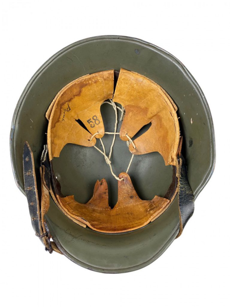 Original WWII German SS/SD M34 lightweight helmet - Oorlogsspullen.nl ...