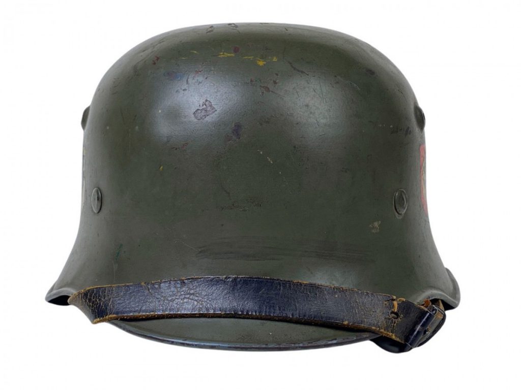 Original WWII German SS/SD M34 lightweight helmet - Oorlogsspullen.nl ...
