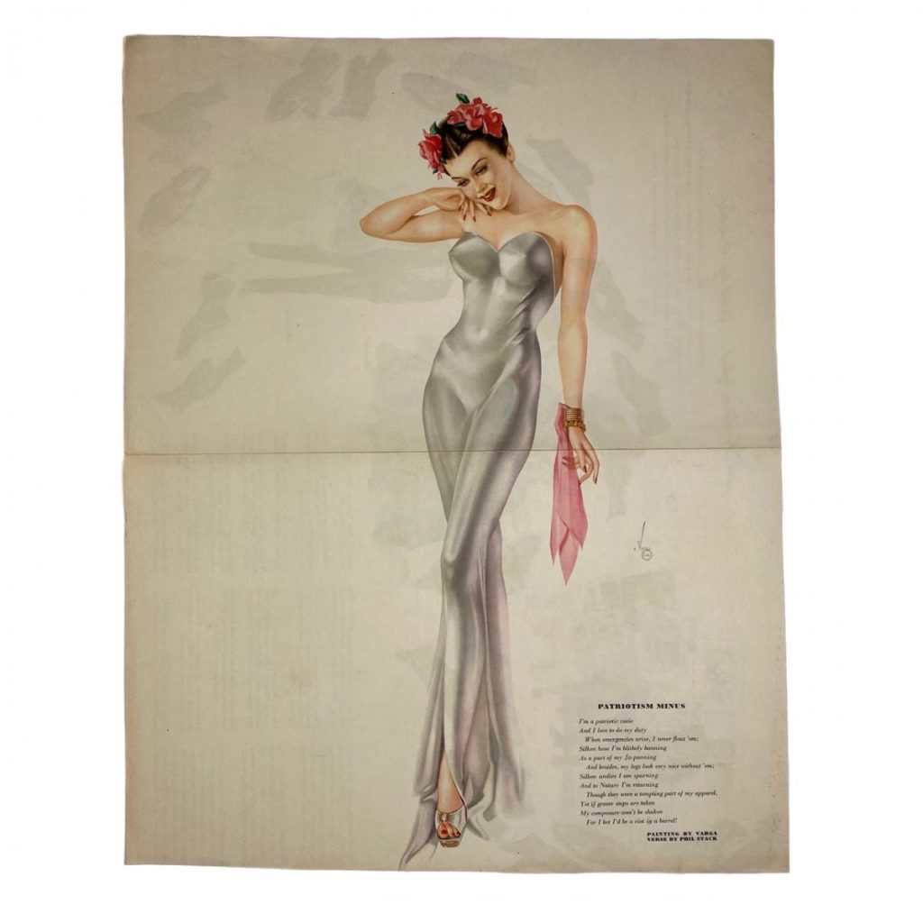 Original WWII US pin up poster - Oorlogsspullen.nl - Militaria shop