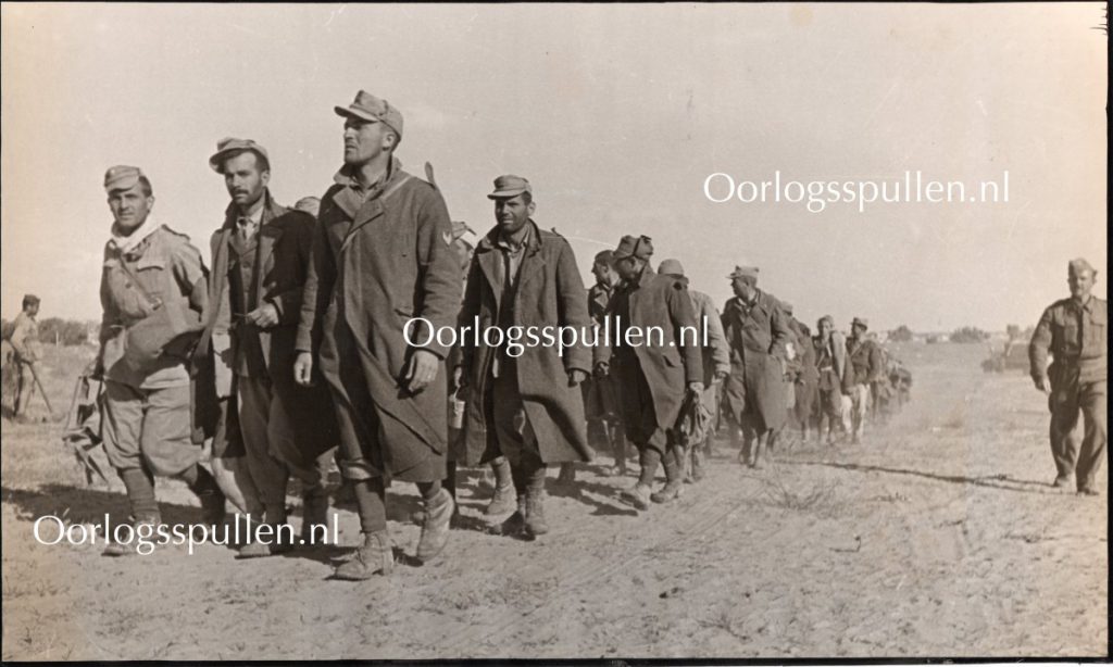 Original WWII British photo 'Prisoners captured at the Mareth Line ...