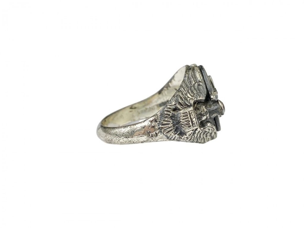 Original WWII USAAF pilot ring - Oorlogsspullen.nl - Militaria shop
