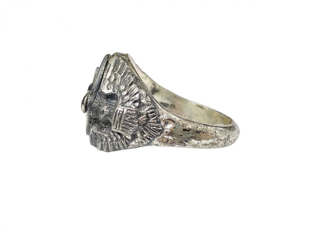 Original WWII USAAF pilot ring - Oorlogsspullen.nl - Militaria shop