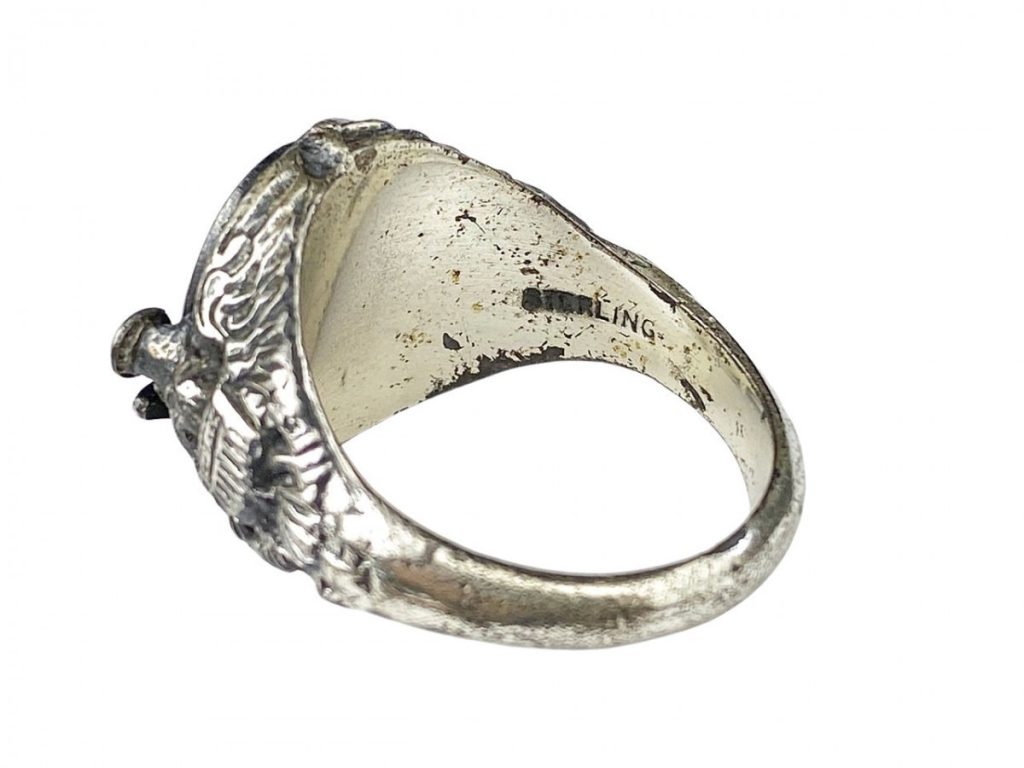 Original WWII USAAF pilot ring - Oorlogsspullen.nl - Militaria shop