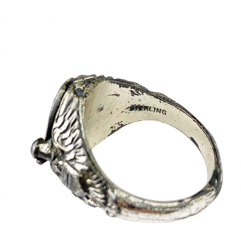 Original WWII USAAF pilot ring - Oorlogsspullen.nl - Militaria shop