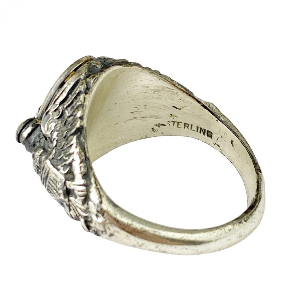 Original WWII USAAF pilot ring - Oorlogsspullen.nl - Militaria shop