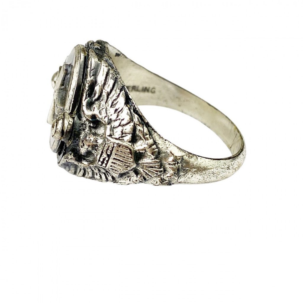 Original WWII USAAF pilot ring - Oorlogsspullen.nl - Militaria shop