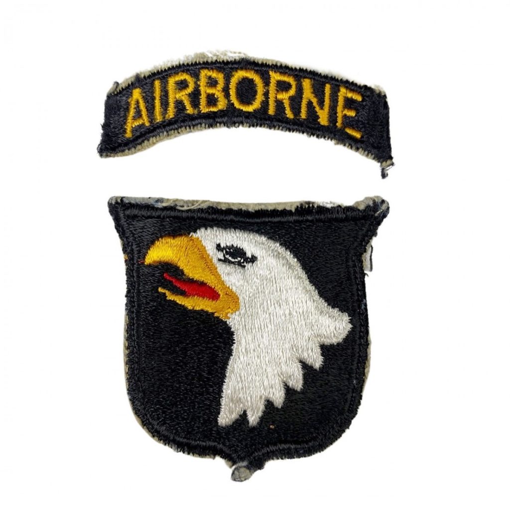 Original WWII US 101st Airborne division patch - Oorlogsspullen.nl ...