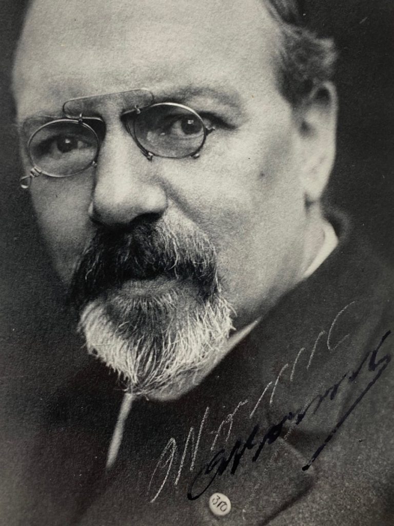 Original WWII Belgian collaboration photo with autograph August Borms ...