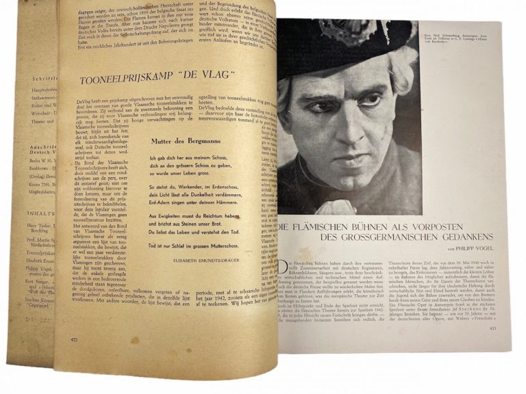 Original WWII Flemish Devlag booklet - Oorlogsspullen.nl - Militaria shop