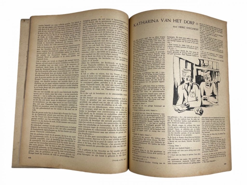 Original WWII Flemish Devlag booklet - Oorlogsspullen.nl - Militaria shop