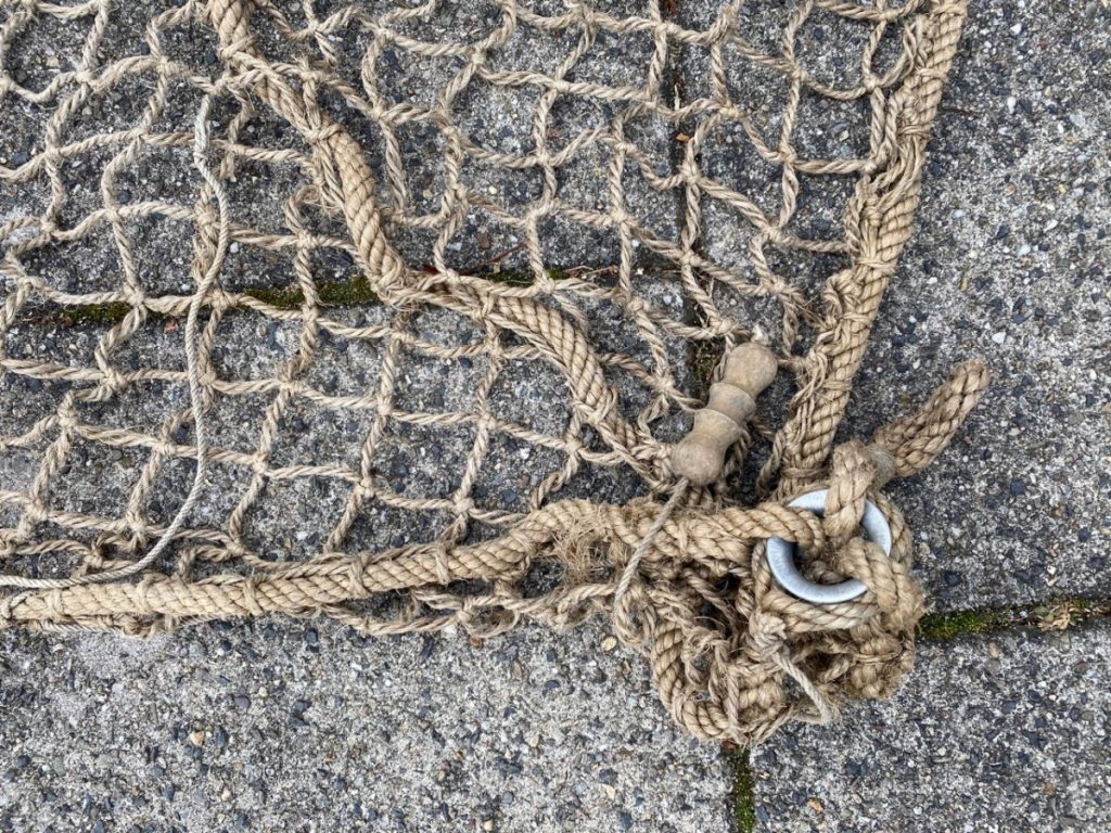 Original WWII German camouflage netting - Oorlogsspullen.nl - Militaria ...