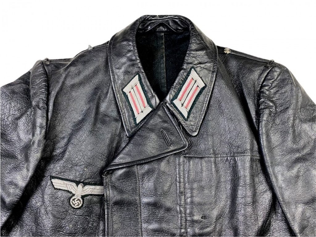 Original WWII German WH leather officers Panzer wrap - Oorlogsspullen ...