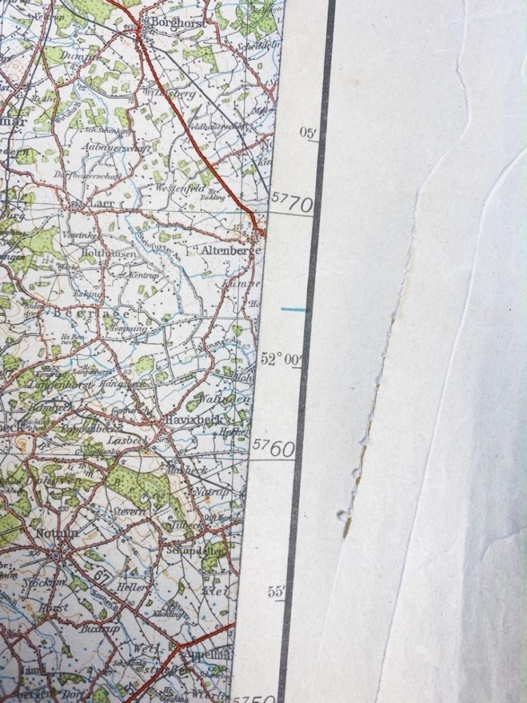 Original WWII German map of Arnhem - Oorlogsspullen.nl - Militaria shop