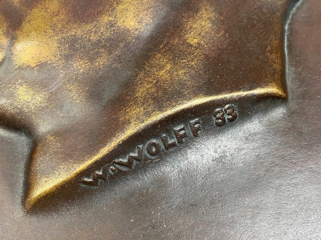 Original WWII German Adolf Hitler plaque - Oorlogsspullen.nl ...