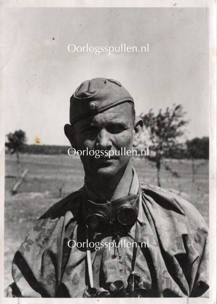 Original WWII German Waffen-SS portrait photo - Tarnjacke ...