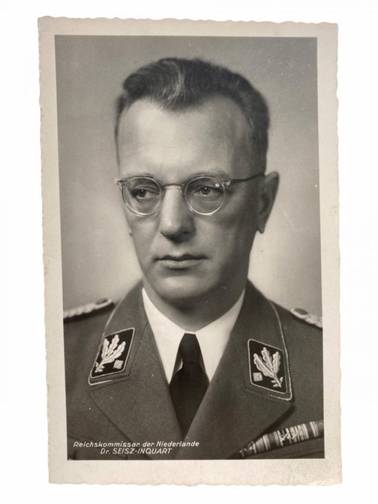 Original WWII German SS-Gruppenführer Arthur Seyss-Inquart set ...