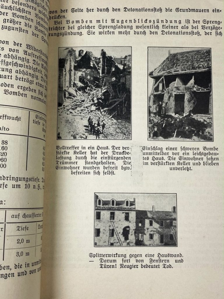 Original WWII German Luftschutz Fibel - Oorlogsspullen.nl - Militaria shop