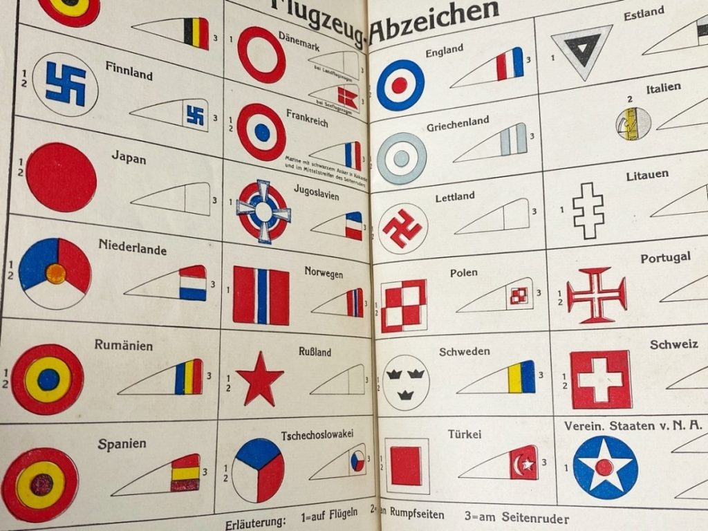 Original WWII German Luftschutz Fibel - Oorlogsspullen.nl - Militaria shop