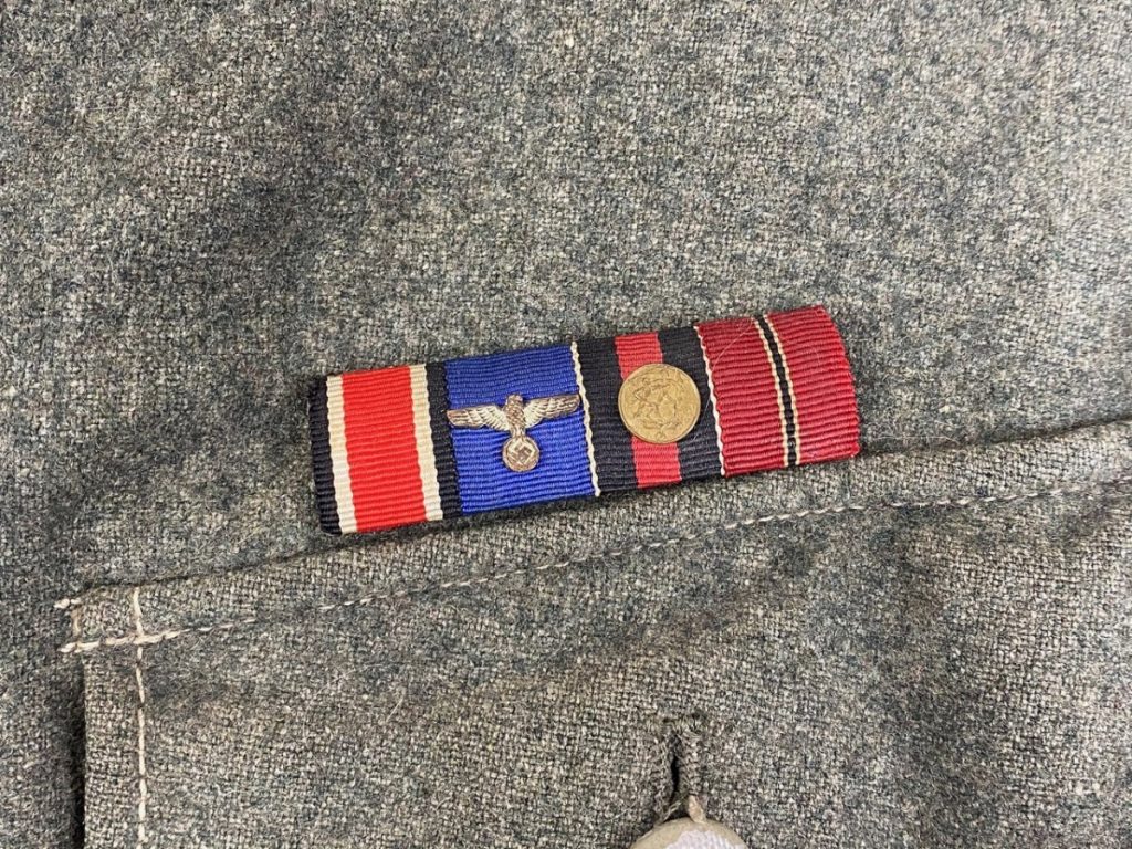 Original WWII German M36 NCO uniform 246th Infanterie division ...