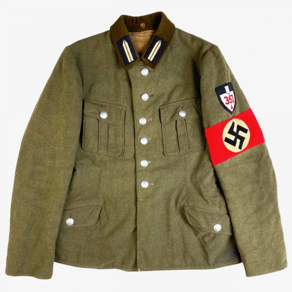 Original WWII German RAD uniform - Oorlogsspullen.nl - Militaria shop