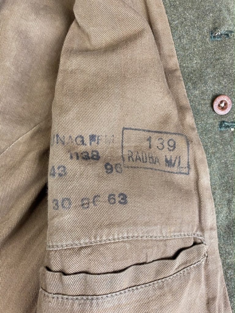 Original WWII German RAD uniform - Oorlogsspullen.nl - Militaria shop